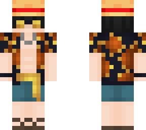 luffy dressrosa | Minecraft Skins