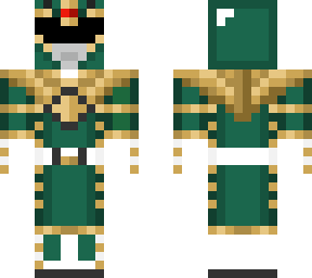 Powered Up Green Ranger | Minecraft Skin