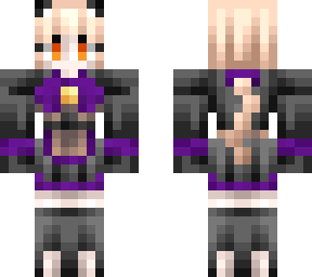 Purple dizzyspells zinnia | Minecraft Skin