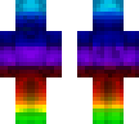 rainbow steve | Minecraft Skins