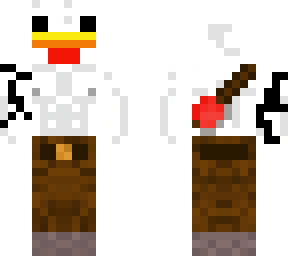 Chimkin Grunt, part two of the Chimkin Mafia | Minecraft Skin