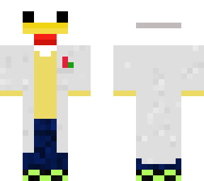 Chimkin Scientist, part seven of the Chimkin Mafia | Minecraft Skin