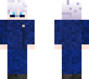 gojo saturo | Minecraft Skins