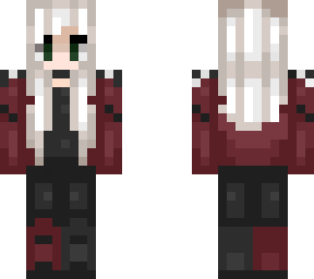 Horned demon girl | Minecraft Skin