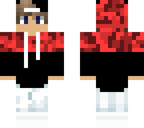 black and red | Minecraft Skins