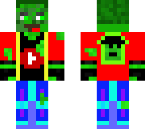 Zlider Zombie skin | Minecraft Skin