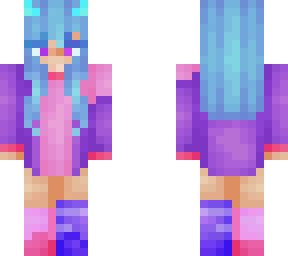 neon demon | Minecraft Skins