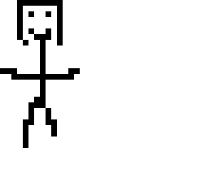Artistic stickman | Minecraft Skin