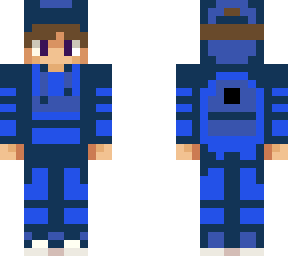 blue guy | Minecraft Skin