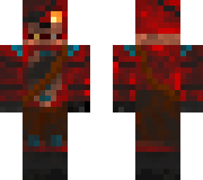 burnt popshow foxy | Minecraft Skin