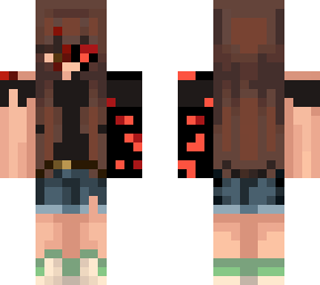 Corrupt (red) | Minecraft Skin