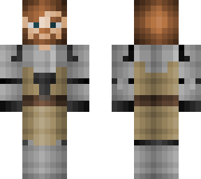 Obi Wan kenobi (clone wars w/ armor | Minecraft Skin