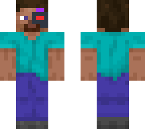 Robot eye Steve | Minecraft Skin