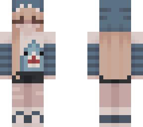 shark girl | Minecraft Skins