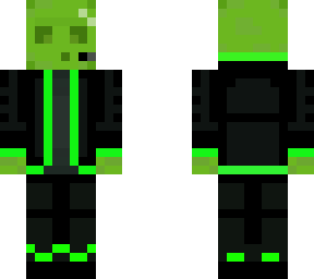 Slime Gamer Slim | Minecraft Skin