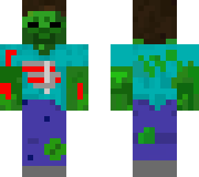 steve ZOMBIE | Minecraft Skin