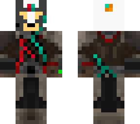 Alex CABALLERO DE NETHERITE | Minecraft Skin