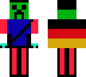 German creeper | Minecraft Skin
