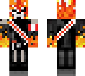 ghost rider | Minecraft Skins