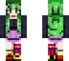 green girl | Minecraft Skins