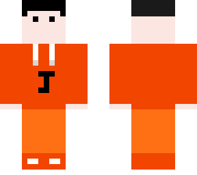 orange hoodie | Minecraft Skins