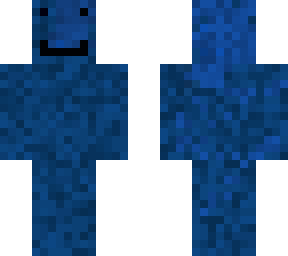 Navy blue smile | Minecraft Skin