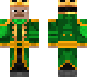 green king | Minecraft Skins