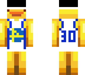 Steph Golden State Warriors Duck | Minecraft Skin