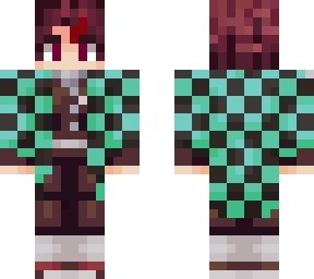tanjiro demon slayer | Minecraft Skins