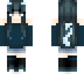 ~Black Ice Demon~ | Minecraft Skin