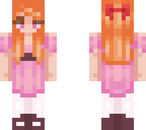 Blossom Powerpuff | Minecraft Skin