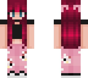 hello kitty girl | Minecraft Skin