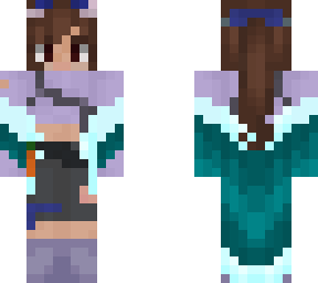 QSMP Purgatory Soulfire Tina | Minecraft Skin