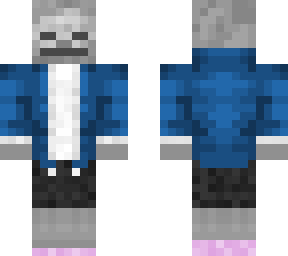 Sans Undertale (Minecraft Style) | Minecraft Skin