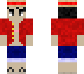 monkey d luffy | Minecraft Skins