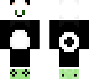 panda sneakers | Minecraft Skin