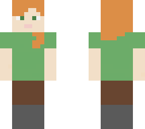 2d Alex | Minecraft Skin