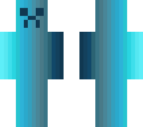 blue creeper | Minecraft Skins