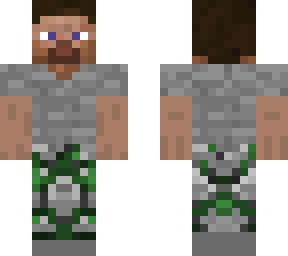 Classic Stone Steve | Minecraft Skin