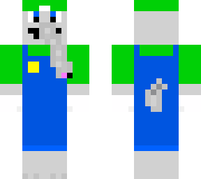 elephant luigi | Minecraft Skin