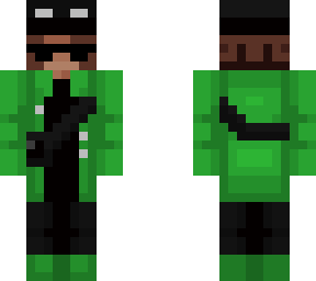 Green drip | Minecraft Skin