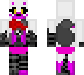 Mangled funtime foxy | Minecraft Skin