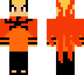 naruto baryon mode | Minecraft Skins