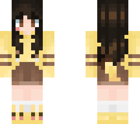 Pikachu Girl!! | Minecraft Skin