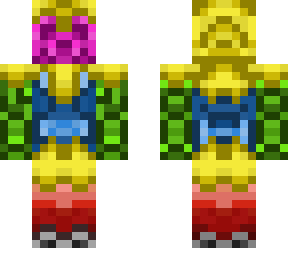 Rainbow Knight | Minecraft Skin