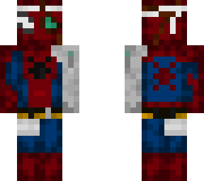 ~CYBORG SPIDER-MAN SUIT~ | Minecraft Skin