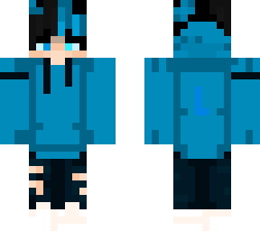 blue demon | Minecraft Skins
