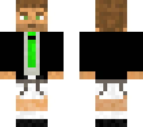 Business Suit party mullet | Minecraft Skin