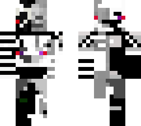 half skeleton | Minecraft Skins