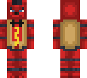 Hot Dog Freddy Final Form | Minecraft Skin